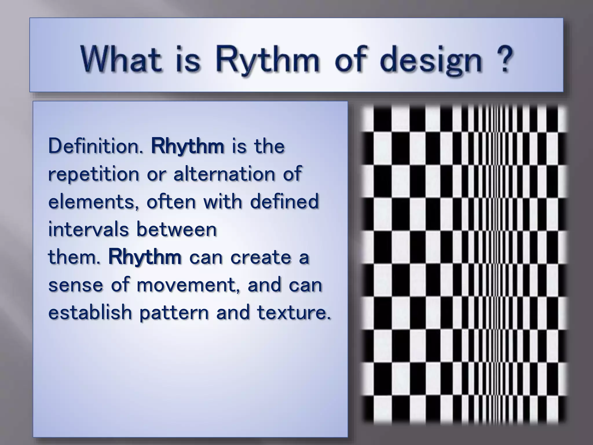 Principle of design | PPTX