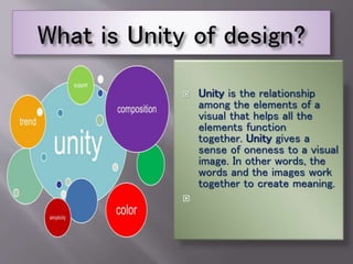Principle of design | PPTX