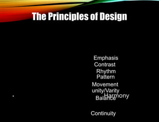 Principles of design | PPT