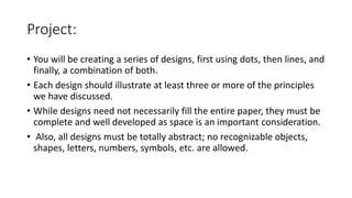 Principles of design | PPTX