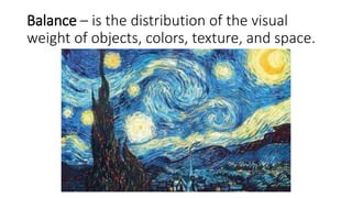 Principles of design | PPTX