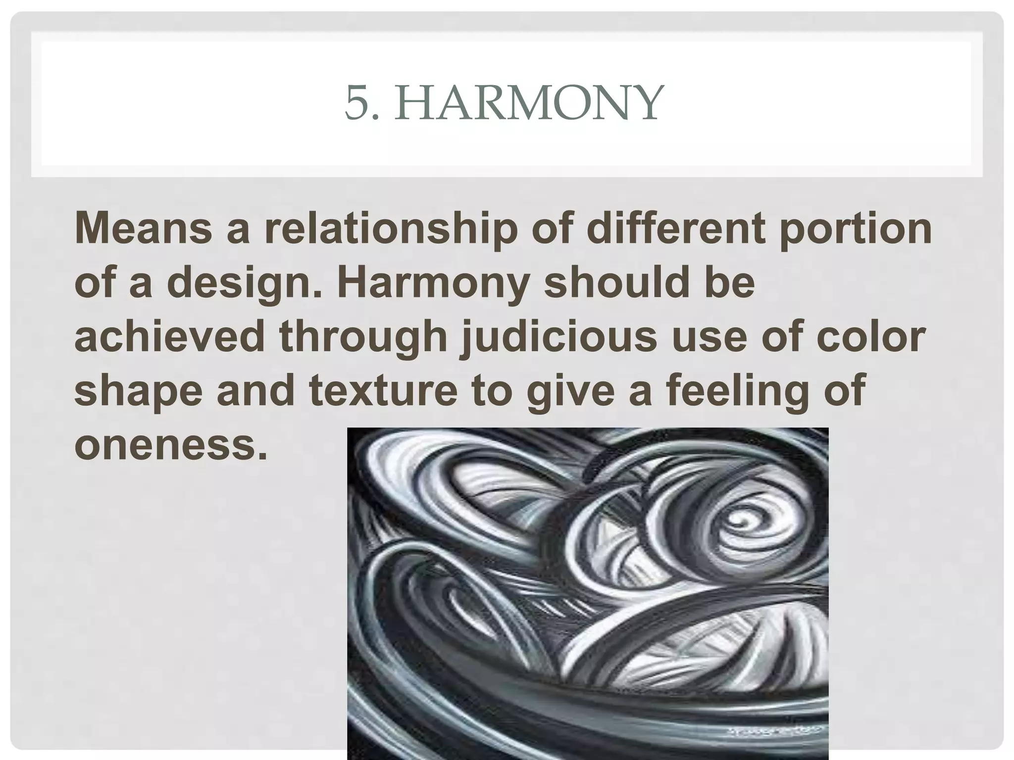 Principles of design | PPTX