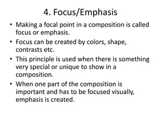 Principles of design | PDF | Design | Fine Art