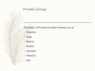 Principles of design | PPSX | Physics | Science