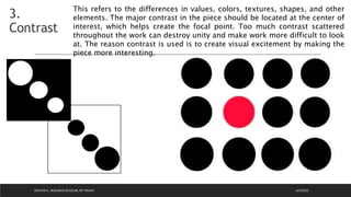 Principles of design-new | PPSX | Modern Art | Fine Art