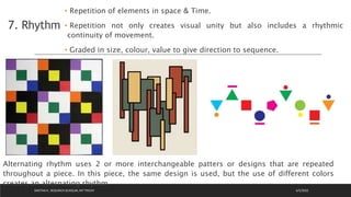 Principles of design-new | PPSX | Modern Art | Fine Art