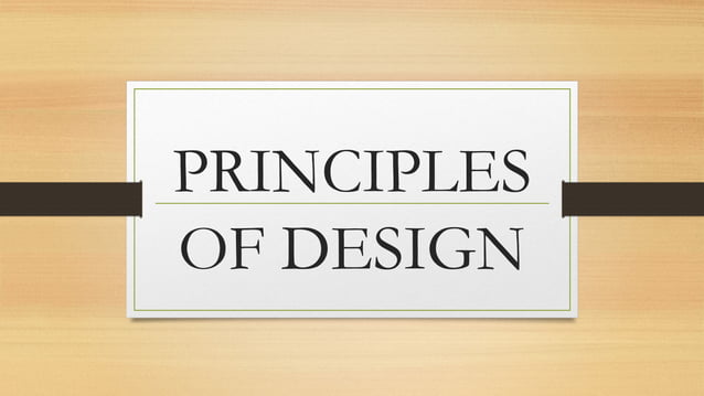 PRINCIPLES OF DESIGN LESSON IN ILLUSTRATION | PPTX
