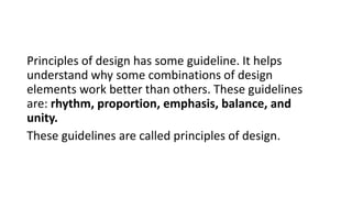 Principles of Design | PPT