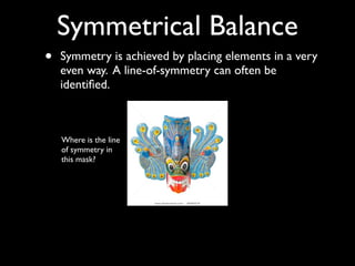 Principles of design and masks | KEY