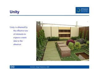 Principles Of Design For Plant Display | PPT