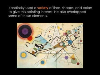 Variety Art Principle Examples