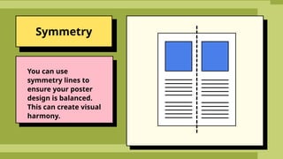 Principles of Design in Posters PowerPoint Presentation | PPTX