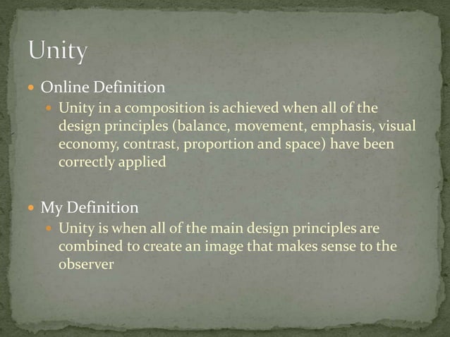 Principles of Design: Proximity and Unity | PPTX | Desktop Publishing | Computer Software and ...