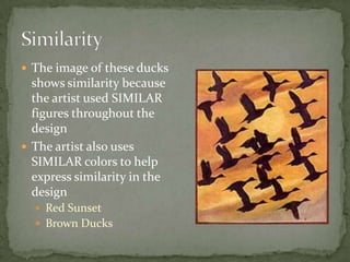 Principles of Design: Proximity and Unity | PPTX