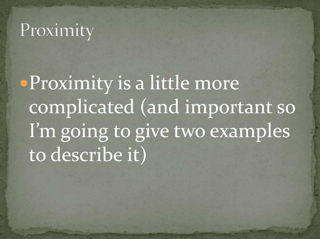 Principles of Design: Proximity and Unity | PPTX | Desktop Publishing | Computer Software and ...