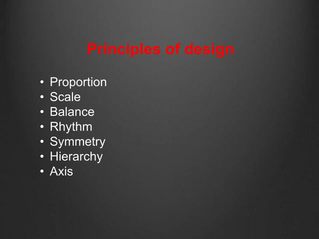 Principles of design theory of design module 2 proportion,scale ...