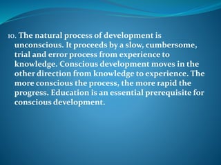Principles of development | PPTX
