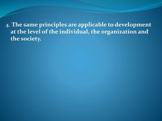 Principles of development | PPTX