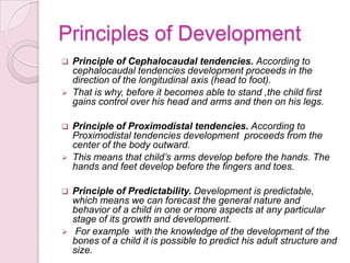 Principles of development | PPTX