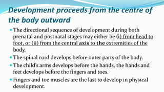 Principles of development | PPTX