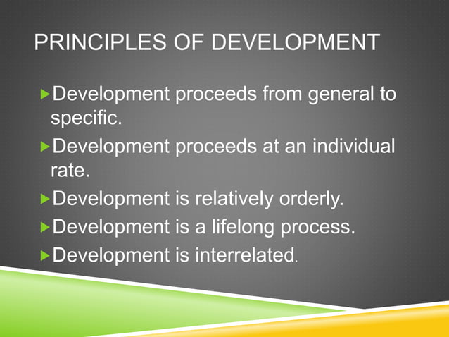 Principles of development | PPTX