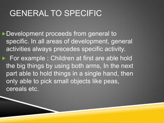 Principles of development | PPTX