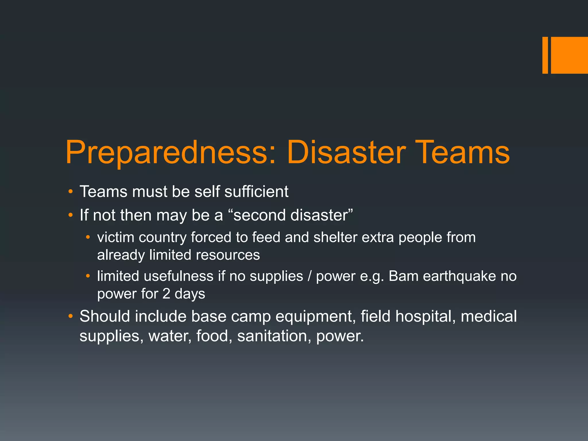 Principles of disaster management | PPTX