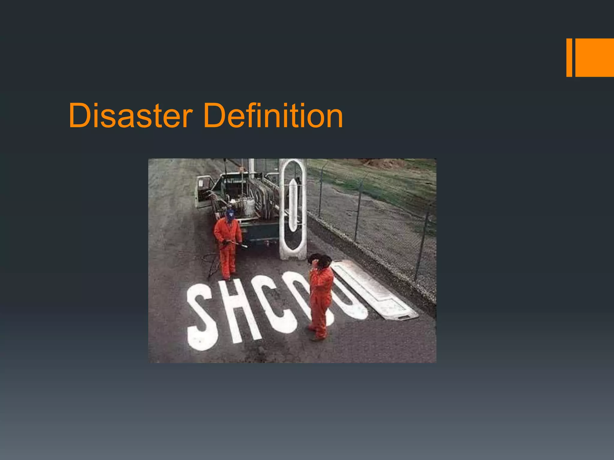 Principles of disaster management | PPTX
