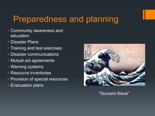 Principles of disaster management | PPTX