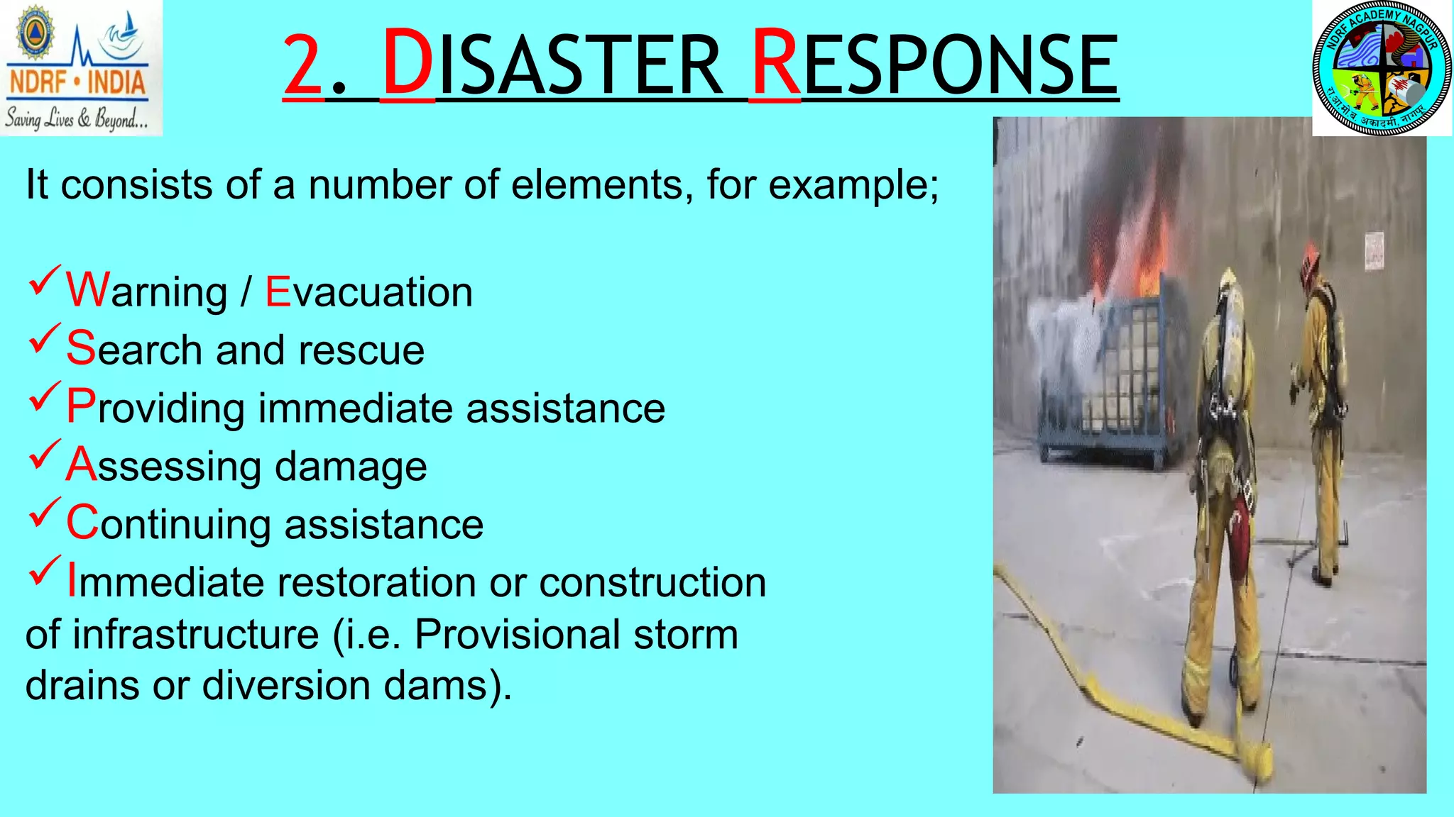 Principles of disater management | PPT