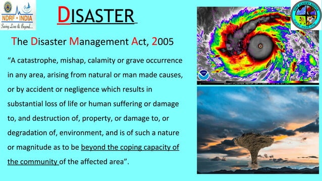 Principles of disater management | PPT