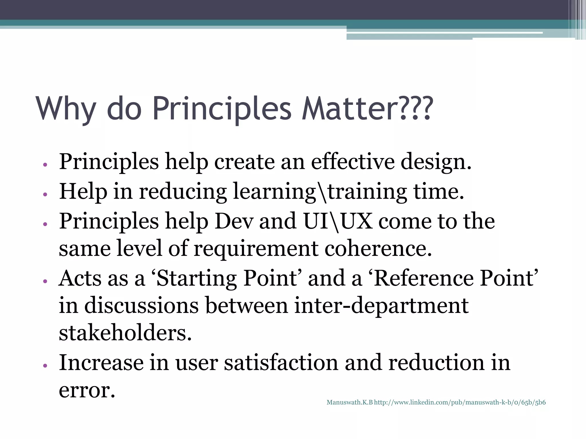 Principles of display design | PPTX