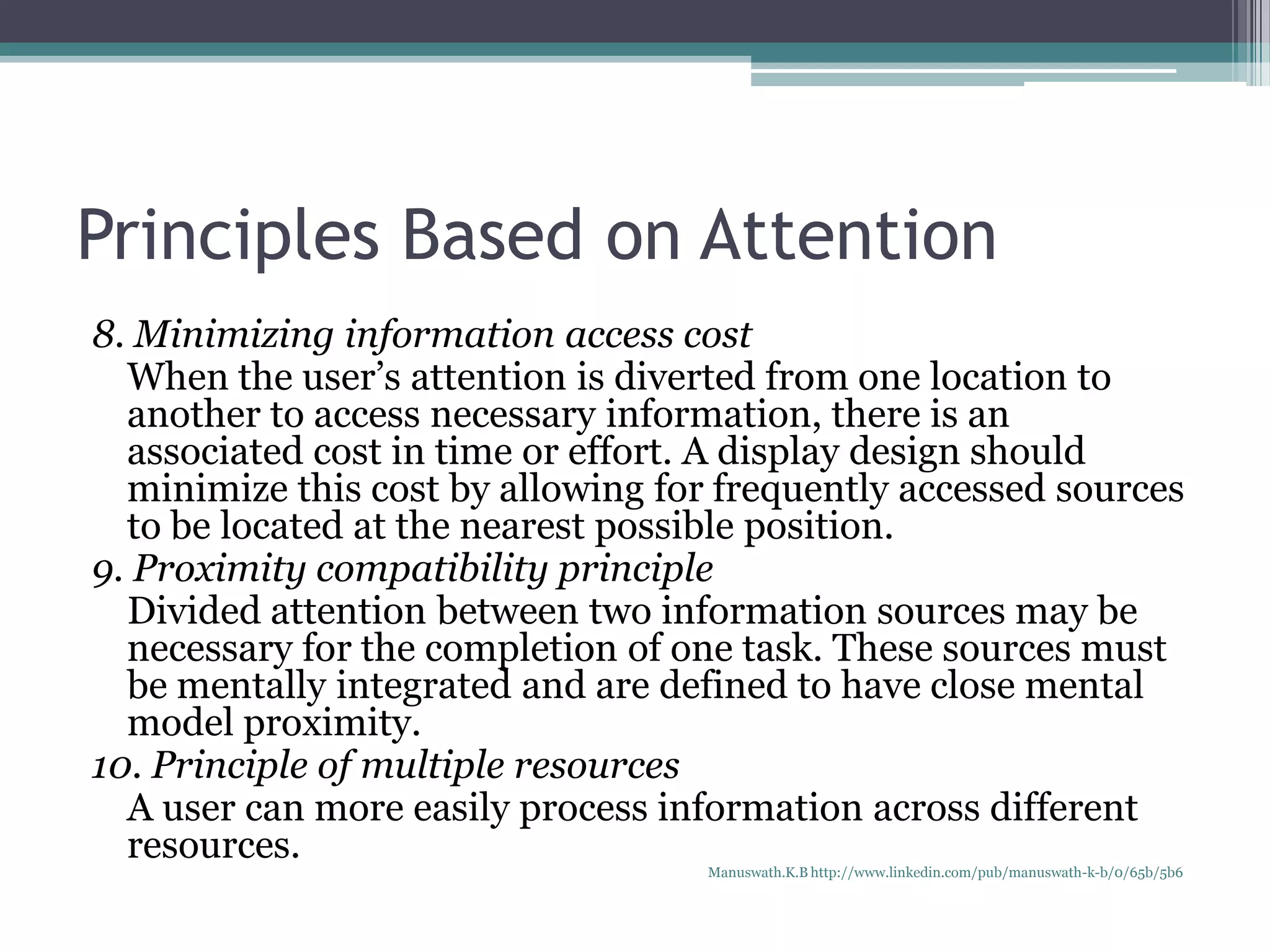 Principles of display design | PPTX