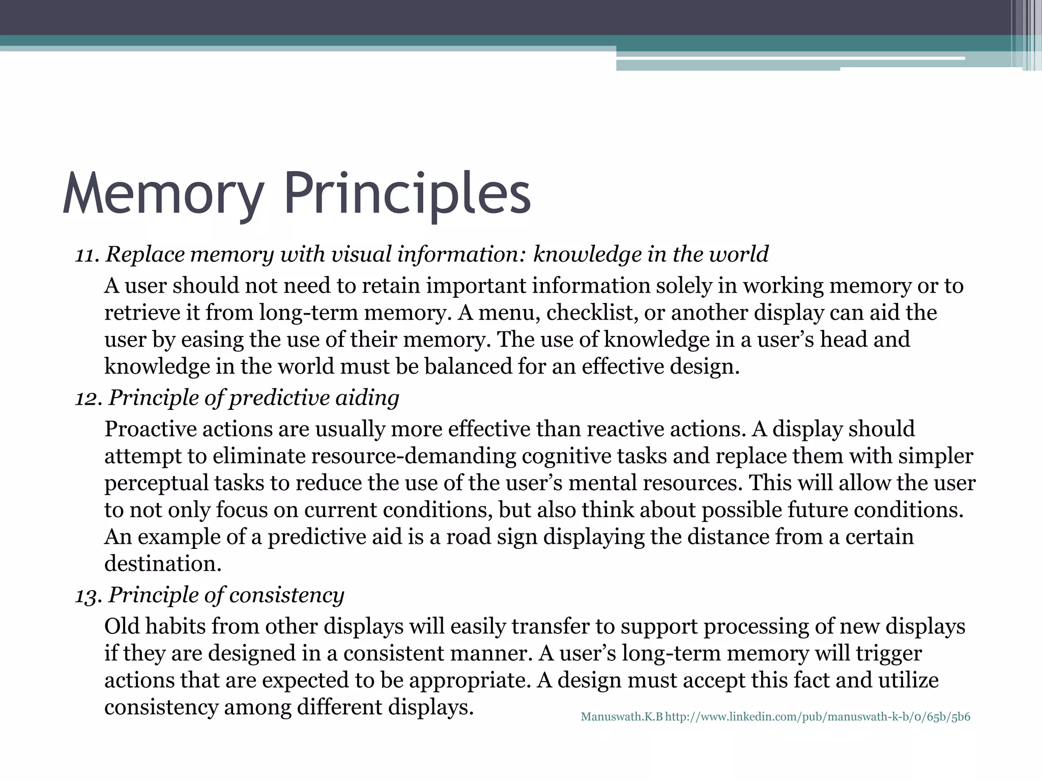 Principles of display design | PPTX