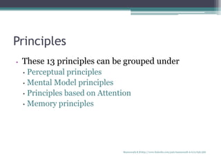 Principles of display design | PPTX