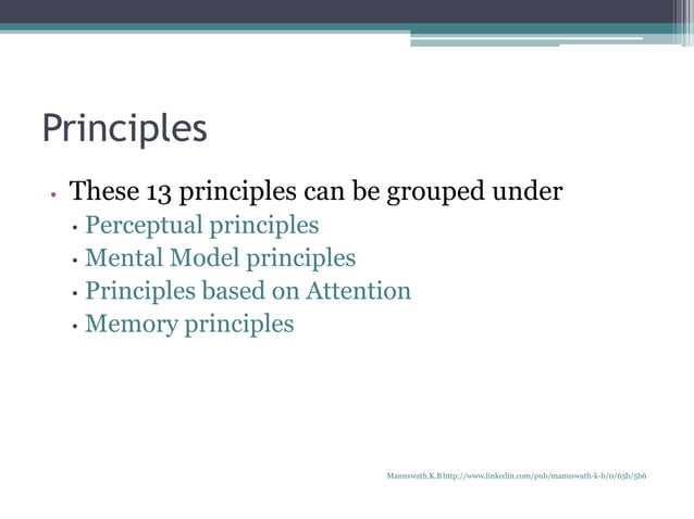Principles of display design | PPTX | Physics | Science