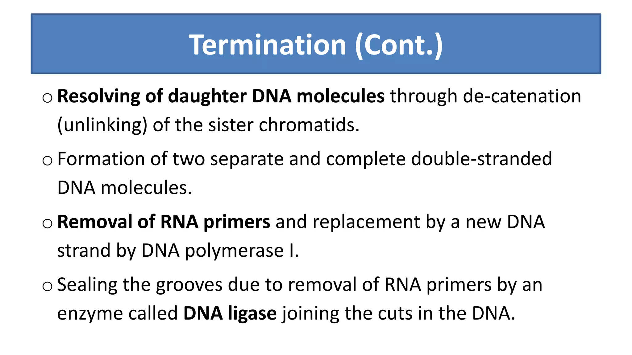 Principles of DNA Structure, Replication and how it affects Plant ...