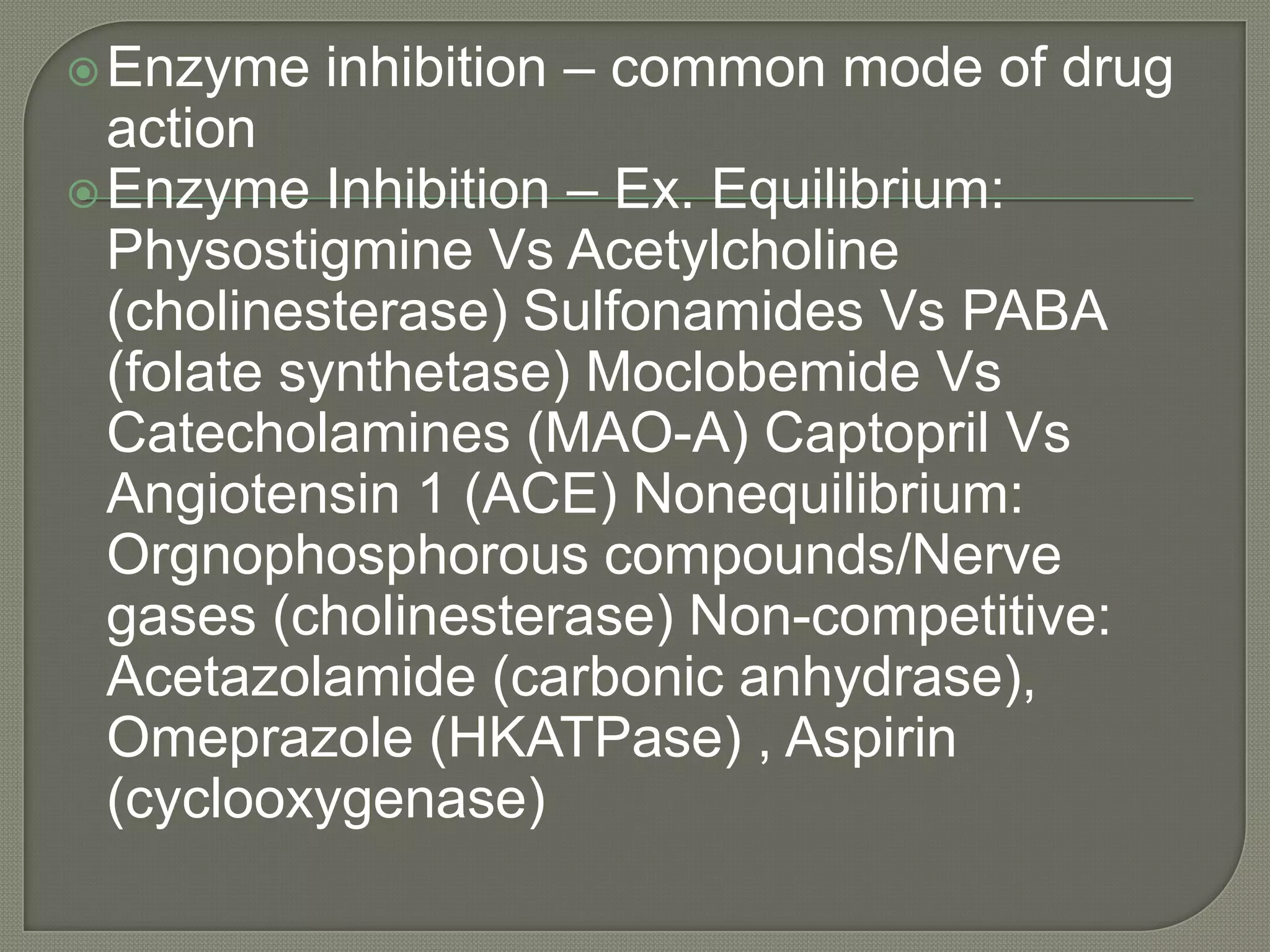 Principles of drug action | PPTX