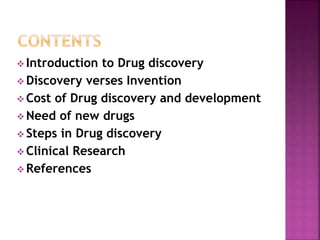 Principles of Drug Discovery.pdf | Pharmaceutical Industry | Industries