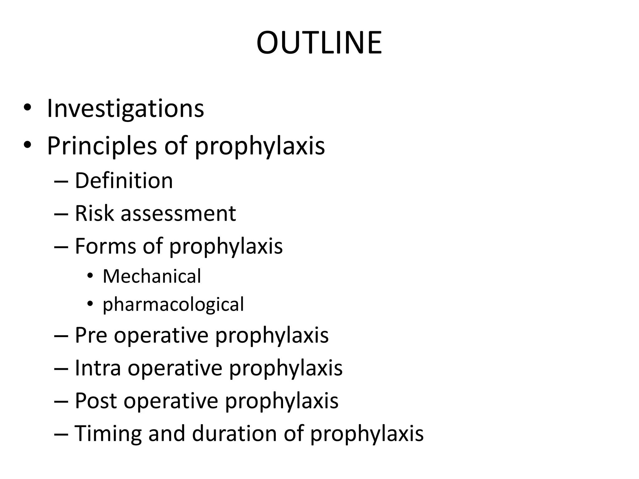 Principles of dvt prophylaxis | PPTX
