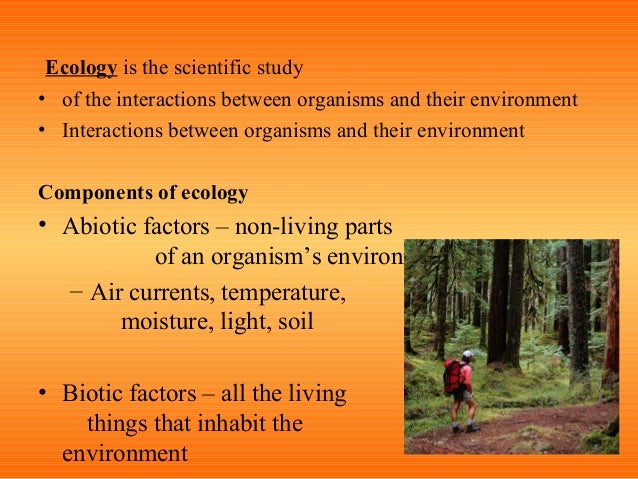 Principles of ecology