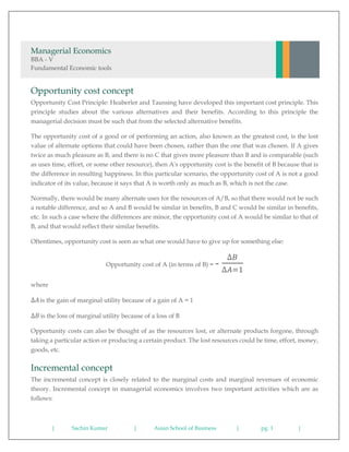 Principles of economics | Fundamental of Economics | PDF