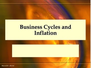 Principles of economics business cycles and inflation | PPT