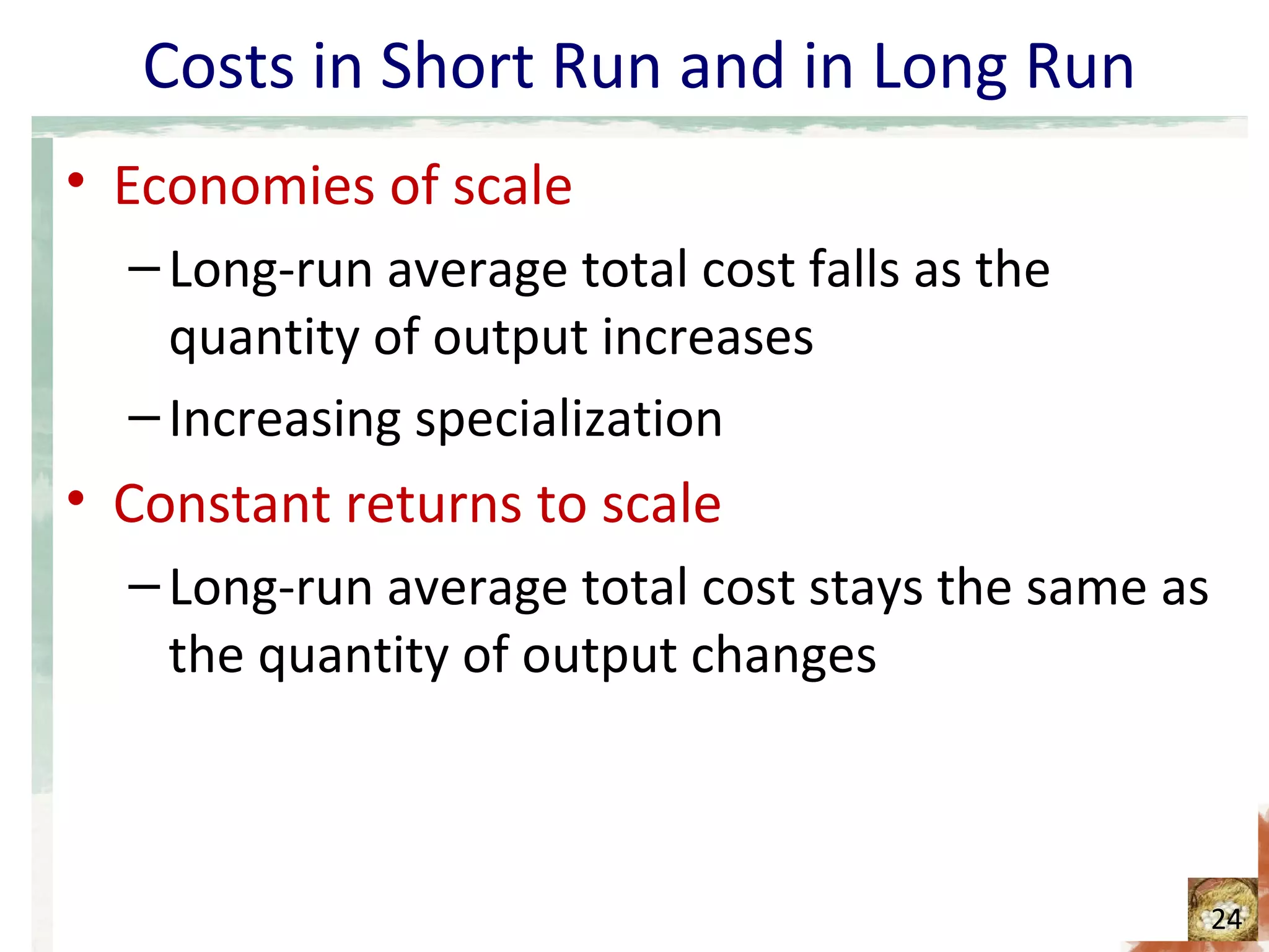 Principles of economics c13 | PPT