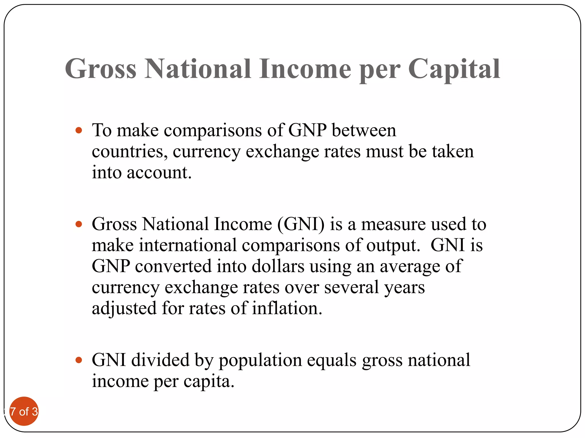 Principles of economics measuring national output and income | PPTX