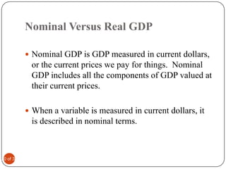 Principles of economics measuring national output and income | PPTX