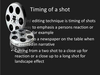 Principles of editing | PPT