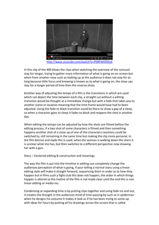 Principles of editing | DOC