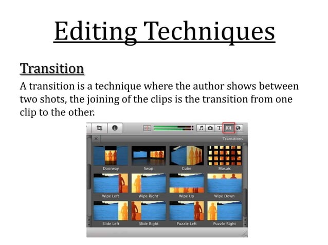 Principles of editing | PPTX