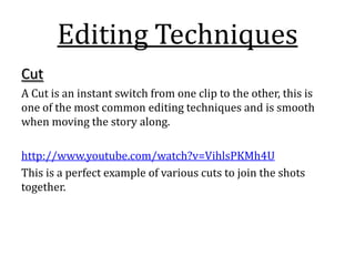 Principles of editing | PPTX